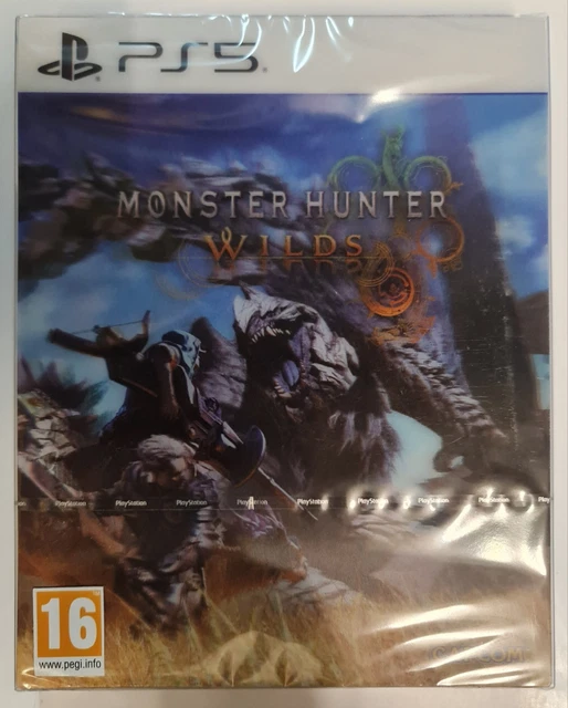 MONSTER HUNTER WILDS Lenticular Case PlayStation 5 PS5 Game Brand New ...