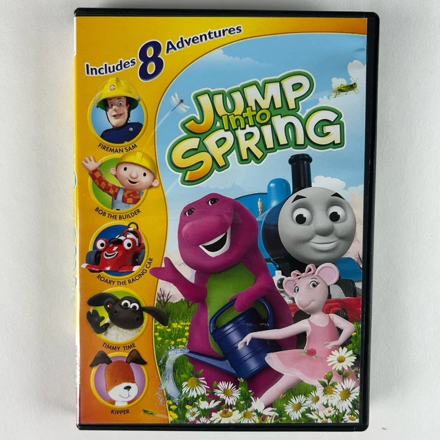 HIT FAVORITES: JUMP Into Spring (DVD) Barney Thomas Angelina Ballerina ...