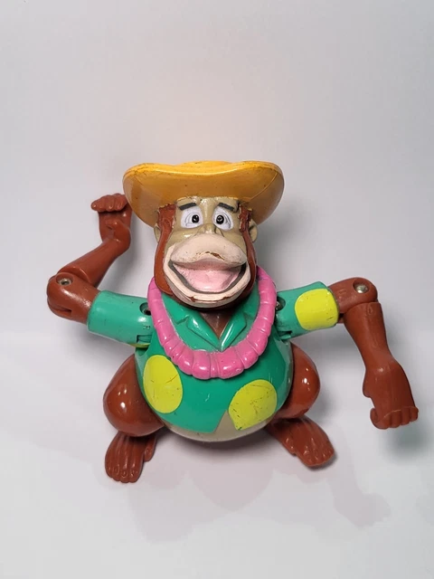 FIGURINE VINTAGE PLAYMATES Toys Talespin Super Baloo LOUIS pvc 9 cm EUR ...