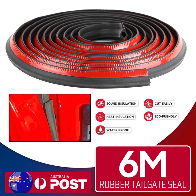 FIT MITSUBISHI MQ Triton 2015-ON Tailgate Seal Kit Ute Dust Water Tail ...