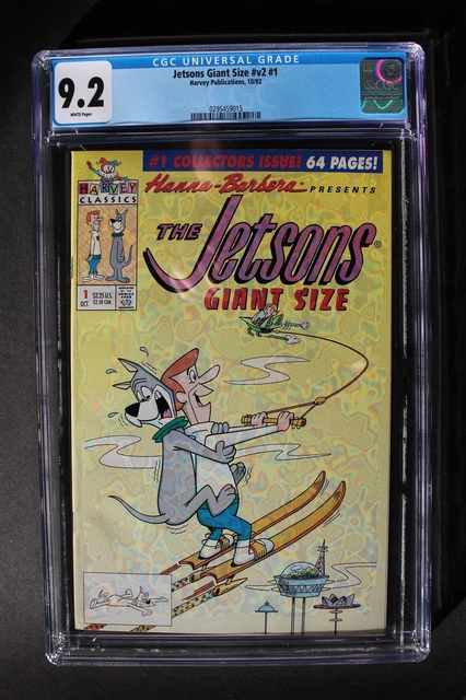 Jetsons Giant Size V2 1 Harvey 1992 68 Pages Hanna Barbera Tv Cgc Nm