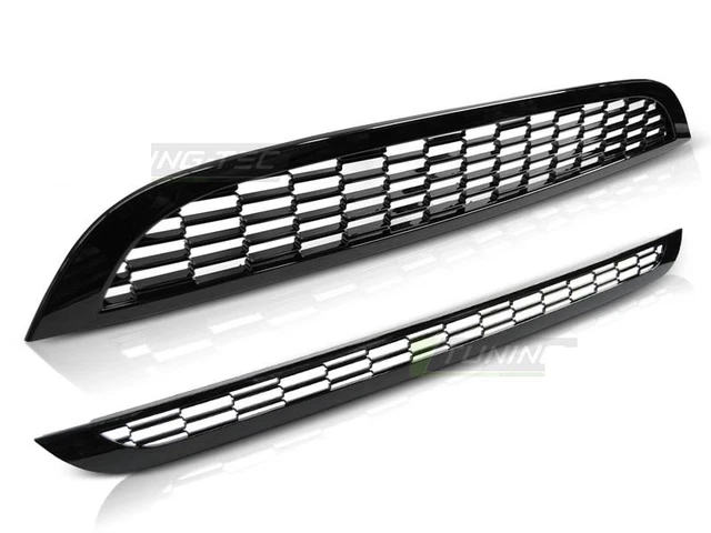NOU FRONT GRILLE pentru pour Mini Cooper 2001-2006 R50/R53 S Tip negru ...