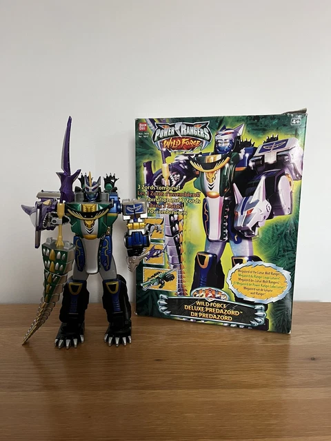 POWER RANGERS WILD Force Deluxe Predazord. Complete Set. Ref 10212 ...