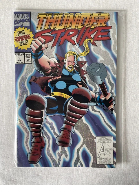 ISSUE #1 JUNE Marvel Comics THUNDER STRIKE 1993 Single Issue £4.95 - PicClick UK