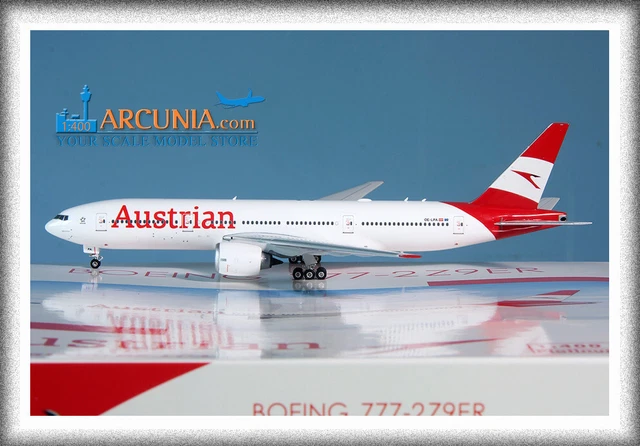 PHOENIX 1:400 AUSTRIAN Airlines Boeing 777-200ER "OE-LPA" 11868 EUR 64 ...