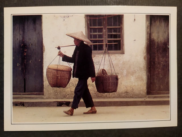 GUI LIN PORTEUR le long du canal Chine carte postale postcard EUR 6,90 ...