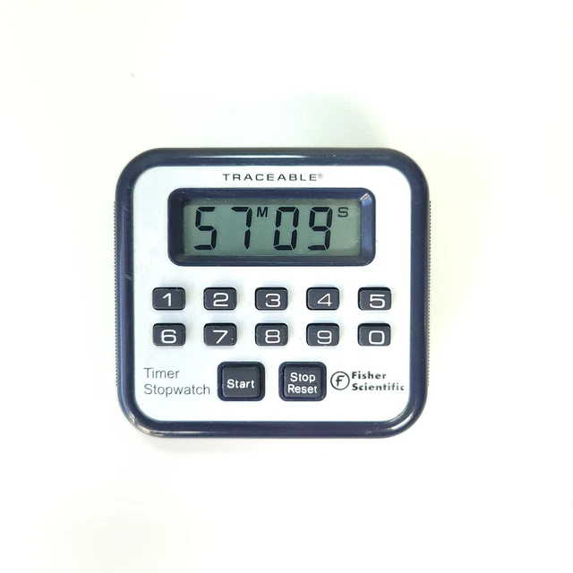 TRACEABLE 5020 LAB Alarm Timer/Stopwatch, Accuracy 0.01 Percent $48.95 ...