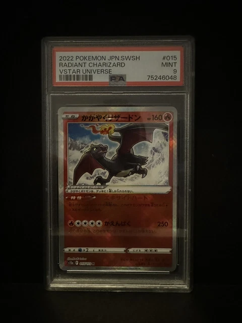POKEMON - JAPANESE PSA 9 Radiant Charizard 015/172 - SWSH s12a VSTAR Universe £19.99 - PicClick UK