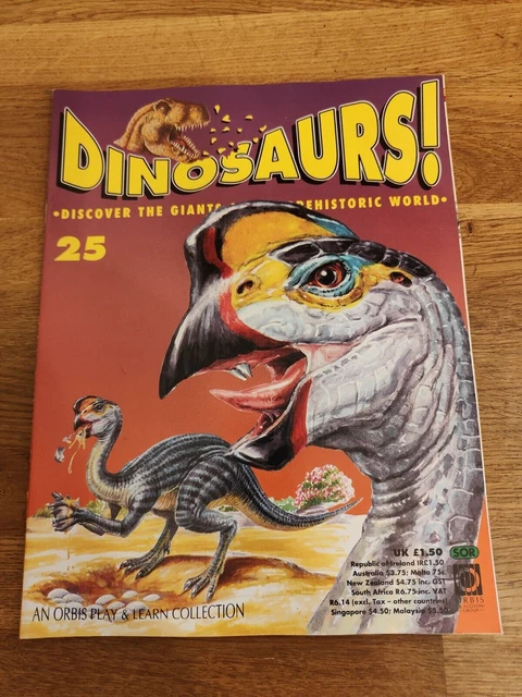 MAGAZINE - ORBIS Dinosaurs Discover... Prehistoric World Magazine Part ...