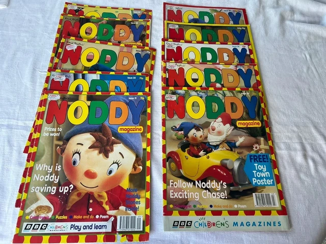 BBC ENID BLYTON'S Noddy Magazines 30,31,32,33,34,35,36,37,38,39 1994 £ ...