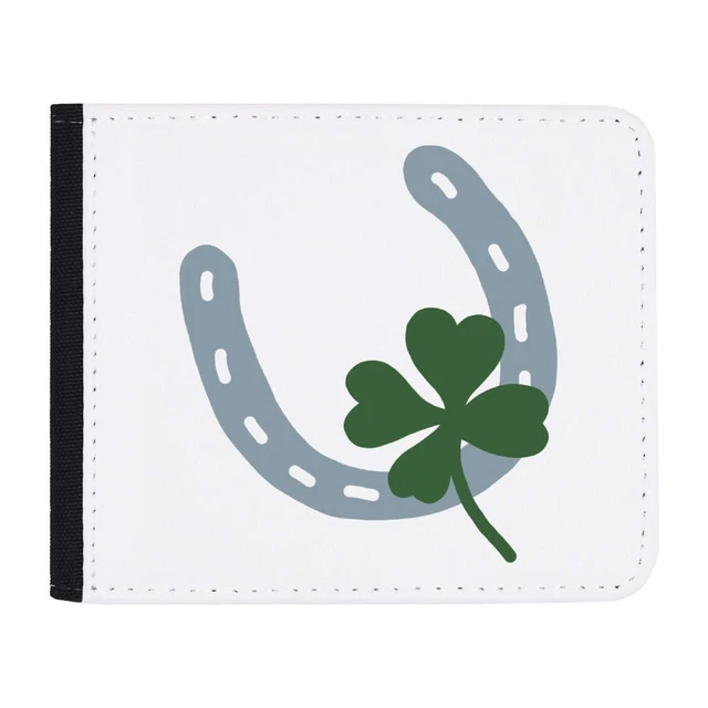 'LUCKY HORSESHOE AND Four Leaf Clover' Wallet (WL00021476) £10.99 ...