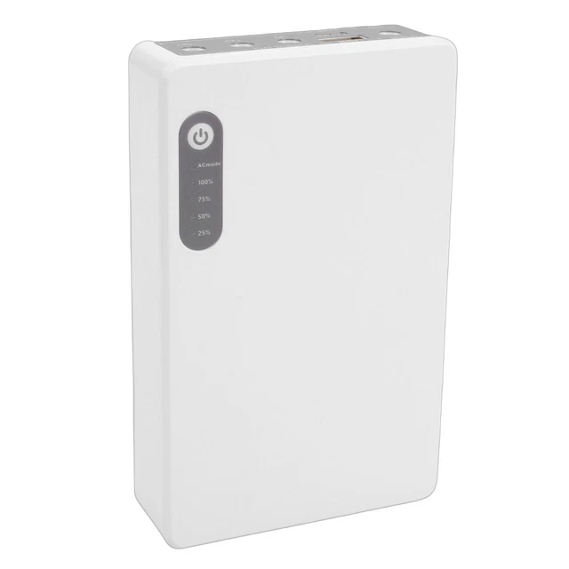 UNINTERRUPTIBLE POWER SUPPLY 10400mAh Battery Mini UPS Backup DC Output ...