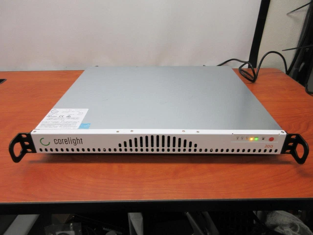 CORELIGHT APPLIANCE SENSOR AP200 2 Gbps monitored traffic 1U $349.99 ...
