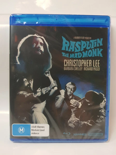 RASPUTIN THE MAD MONK rare AU StudioCanal BLU-RAY Hammer British horror ...