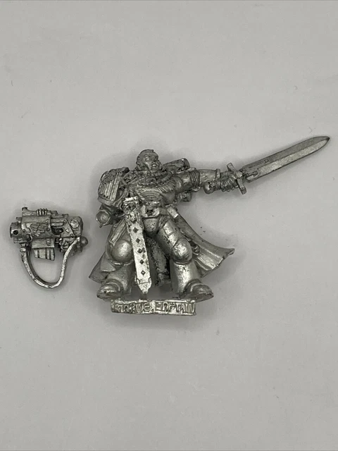 METAL SPACE MARINES Captain 1998 Warhammer 40k 40,000 Games Workshop ...