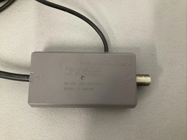 NINTENDO ENTERTAINMENT SYSTEM RF Switch NES 003 PAL £19.99 - PicClick UK