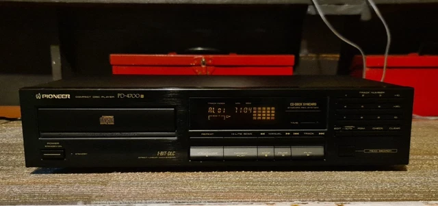 VINTAGE PIONEER PD Series Cd Player/Made In Japan $251.63 - PicClick CA