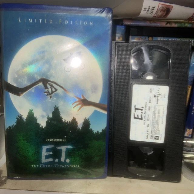 E.T. THE EXTRA-TERRESTRIAL (VHS, 2002, 20th Anniversary Limited Edition ...