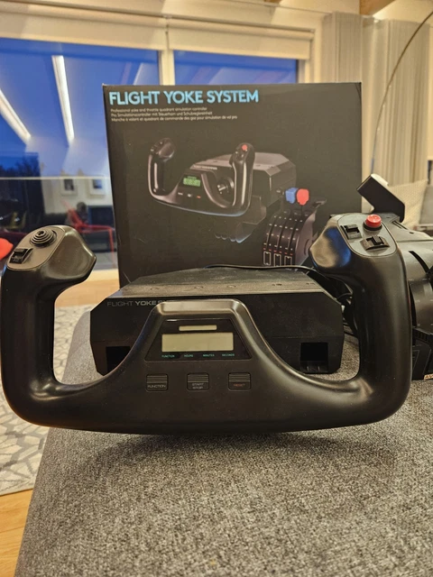 LOGITECH FLIGHT YOKE System - Yoke and Throttle Quadrant £52.72 ...