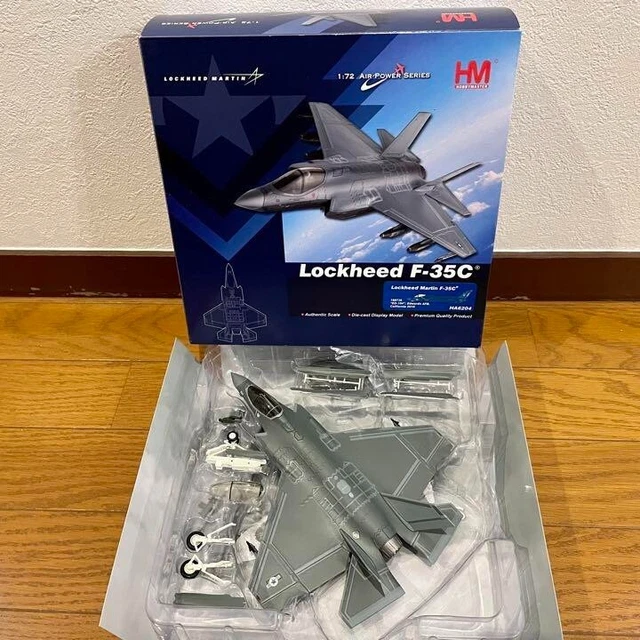 HOBBYMASTER LOCKHEED MARTIN F-35C Lightning II 1/72 Plastic Model Kit ...