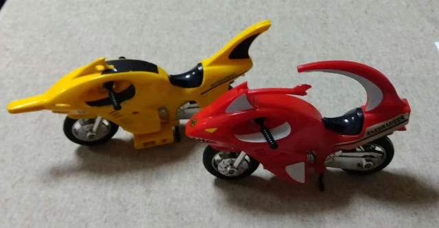 POWER RANGERS ALIEN Ninja Kakuranger Pladera Motorcycle Bike 2p set BANDAI Japan EUR 101,41 ...