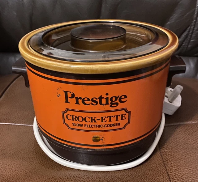 PRESTIGE CROCK-ETTE ELECTRIC Slow Cooker Hot Pot £20.00 - PicClick UK