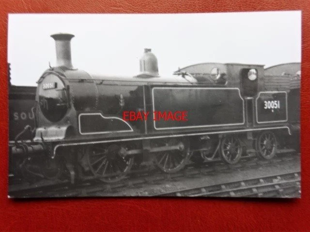 PHOTO SR Ex Lswr Motor Tanks Loco No 30051 £3.00 - PicClick UK