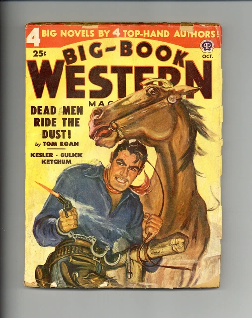 BIG BOOK WESTERN Magazine Big-Book Western Pulp Vol. 27 #1 GD/VG 3.0 ...