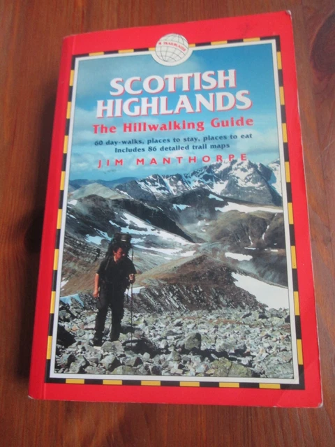 SCOTTISH HIGHLANDS 60 day walks detailed trail maps Jim Manthorpe £3.00 ...