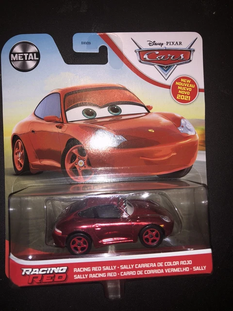 MATTEL DISNEY PIXAR Cars Racing Red Sally Metallic Neu für 2021 Die ...