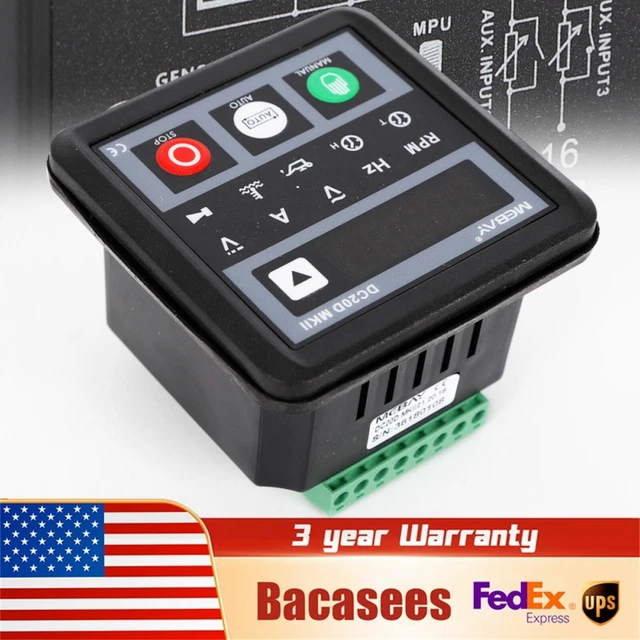 DC20D MKII GENSET Controller Module Control Panel for Engine or ...