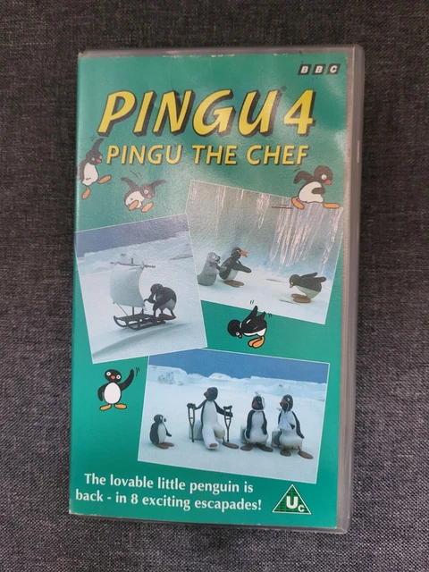PINGU 4 - Pingu The Chef (VHS/H, 1997) £8.00 - PicClick UK
