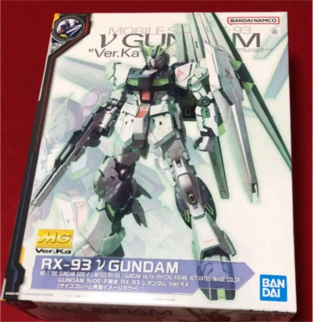 MG 1/100 GUNDAM SIDE-F Limited RX-93 νGundam Ver.Ka Psychoframe ...