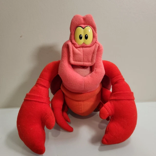 VINTAGE MATTEL DISNEY Sebastian Crab The Little Mermaid 8" Plush ...