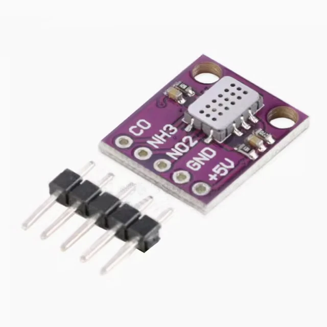 MICS-6814 CO/NO2/NH3 GAS Sensor Carbon Monoxide Nitrogen Oxygen Sensor ...