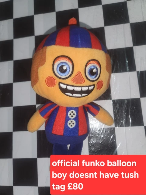FNAF FIVE NIGHTS at freddys official funko balloon boy plush £83.92 ...