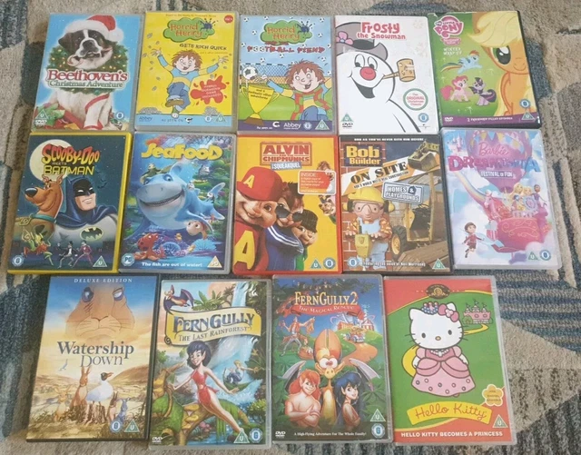 KIDS CHILDRENS DVD bundle job lot X 14 £8.00 - PicClick UK