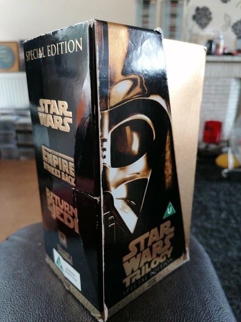 STAR WARS TRILOGY Special Edition Box Set Vhs £5.00 - PicClick UK
