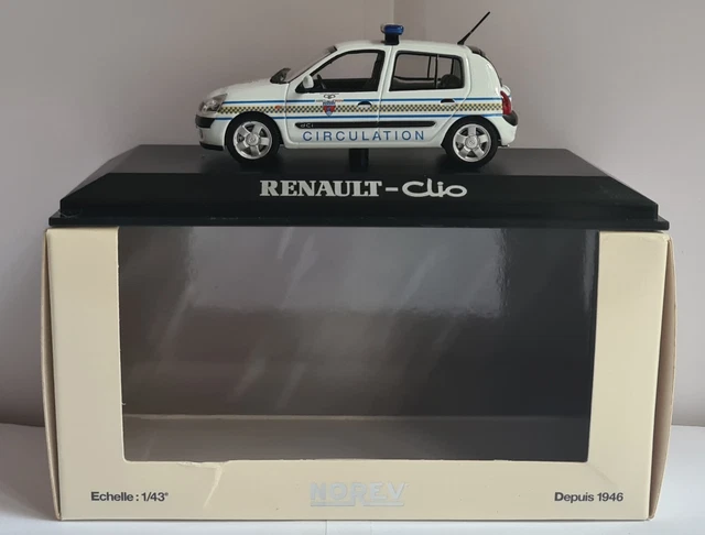 RENAULT CLIO II Police De Paris "Circulation" - Norev 517512 - Etat ...