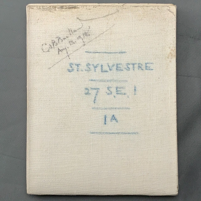 TERDEGHEM FRANCE GERMAN SPRING OFFENSIVE WW1 Trench Map 1:10,000 27 SE ...