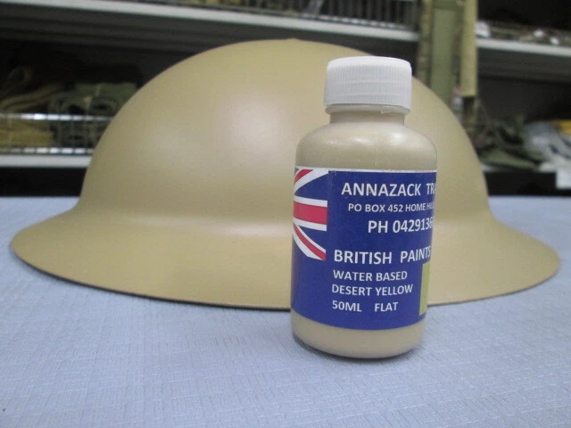WW1 WW2 BRITISH Australian Army Desert Yellow paint Flat 50ml EUR 6,86 ...