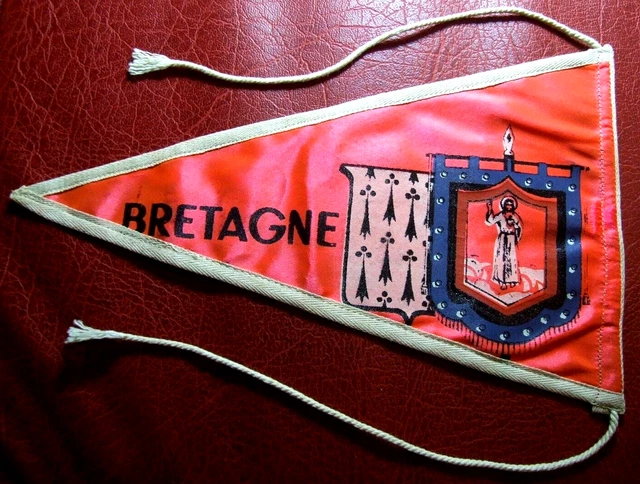 BRETAGNE DRAPEAU FANION de vélo Automobilia Caravane en couleur en ...