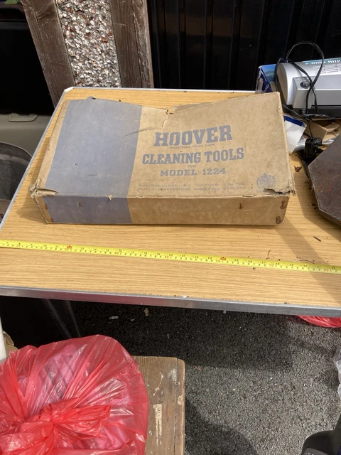VINTAGE HOOVER CLEANING Tools (empty) Box Model 1224 £26.72 - PicClick UK