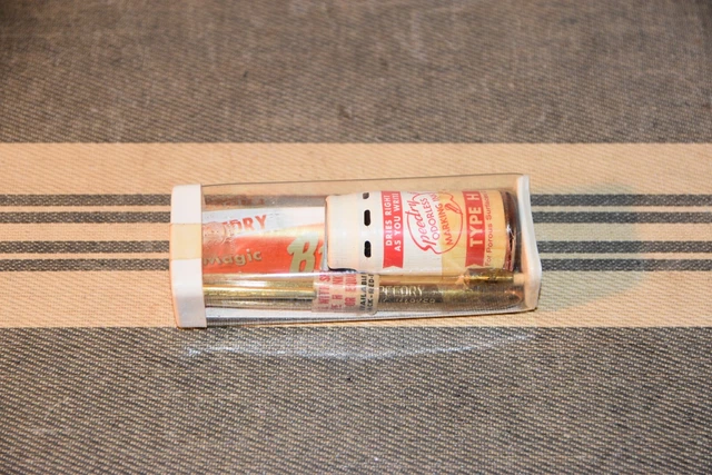 VINTAGE SPEEDRY MAGIC Marker CAPILLARY Fed #99 NOS Gold Pen Fabric £18. ...