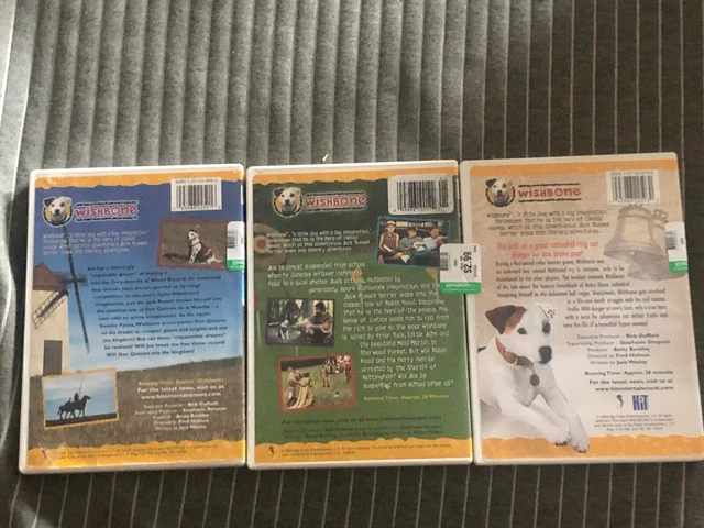 3 WISHBONE DVDS $23.84 - PicClick CA