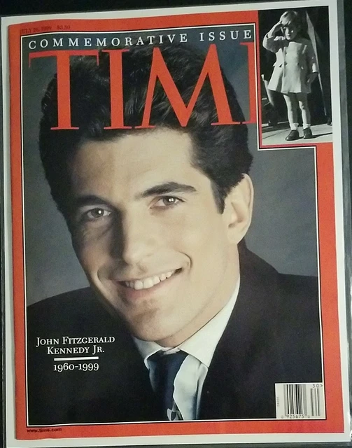 JOHN F KENNEDY JR Commemorative Issue Time Magazine (1999) Bagged ...
