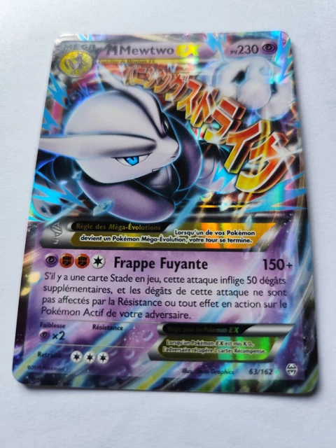 CARTE POKÉMON - Méga Mewtwo EX 63/162 - XY Impulsion Turbo FR EUR 31,00 - PicClick FR