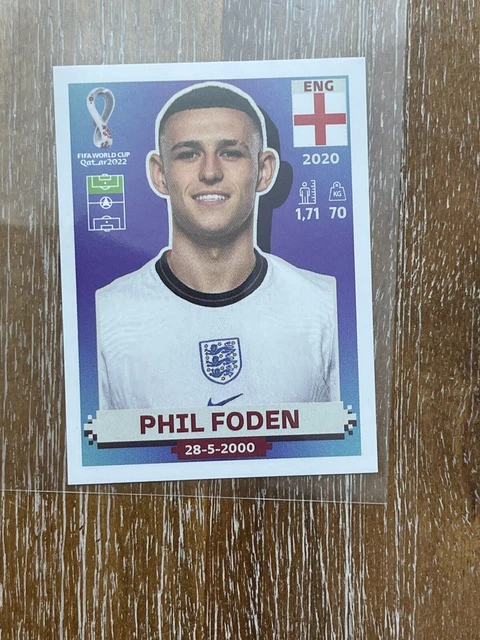 PHIL FODEN 2022 Panini FIFA World Cup Road To Qatar-Stickers EUR 5,16 ...