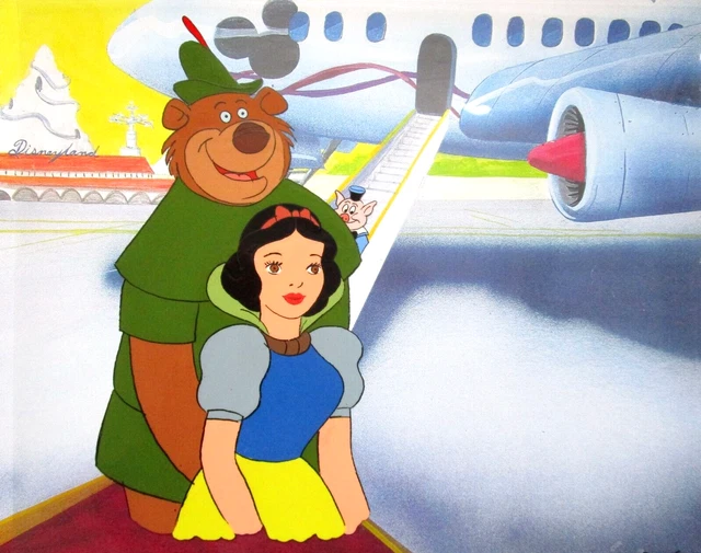 SNOW WHITE ROBIN Hood Bear Commercial Walt Disney Original Production ...