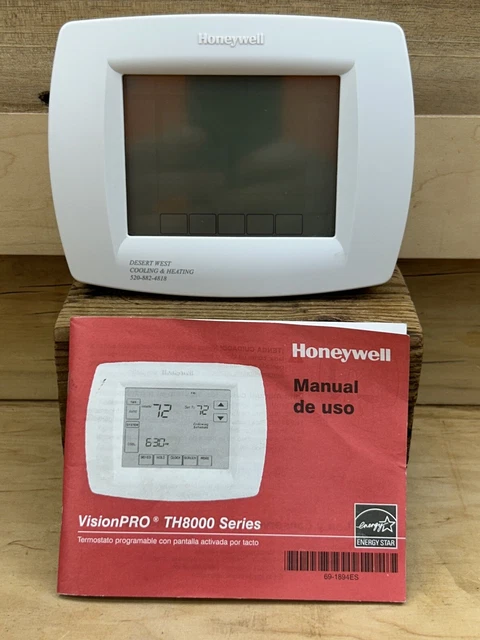 HONEYWELL TH8110U 1003 Vision Pro 8000 Programmable Digital Thermostat ...